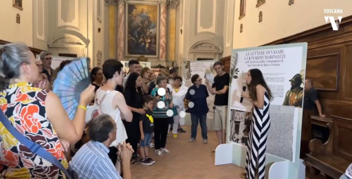 A Vernio inaugurata la mostra dedicata a Vasari, esposte sette lettere ...